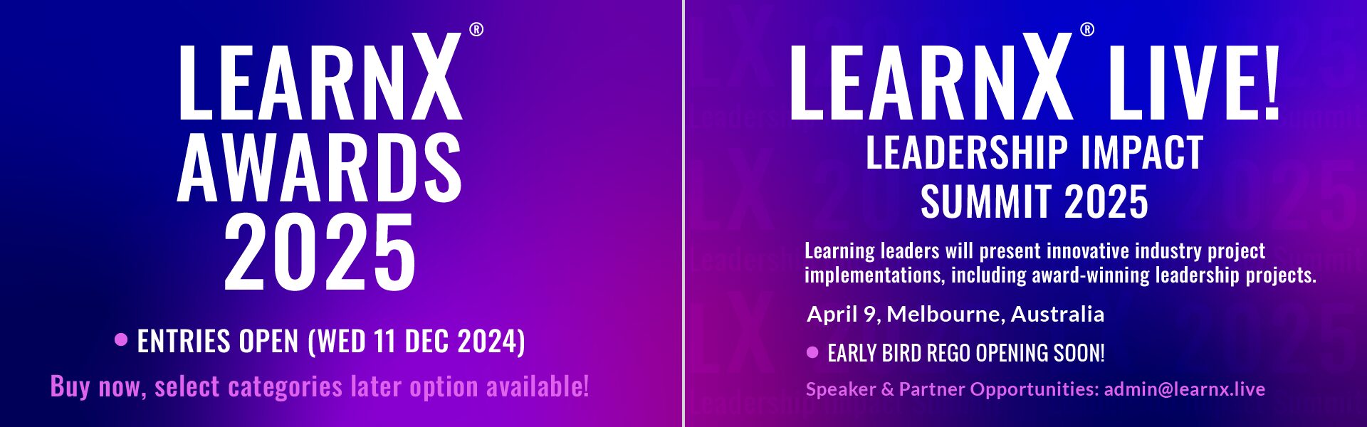 Home - Conference 2025 - LearnX Live! Summit & Award Show